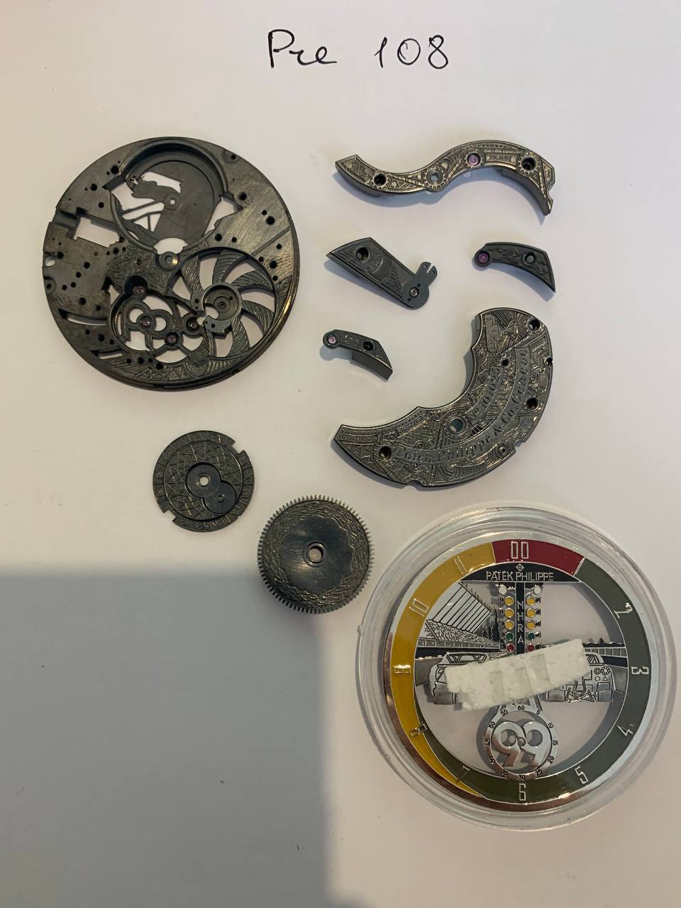 Mole marriage watch, Cars Drag Racing. Movement 1890 – Mole Watch Studio