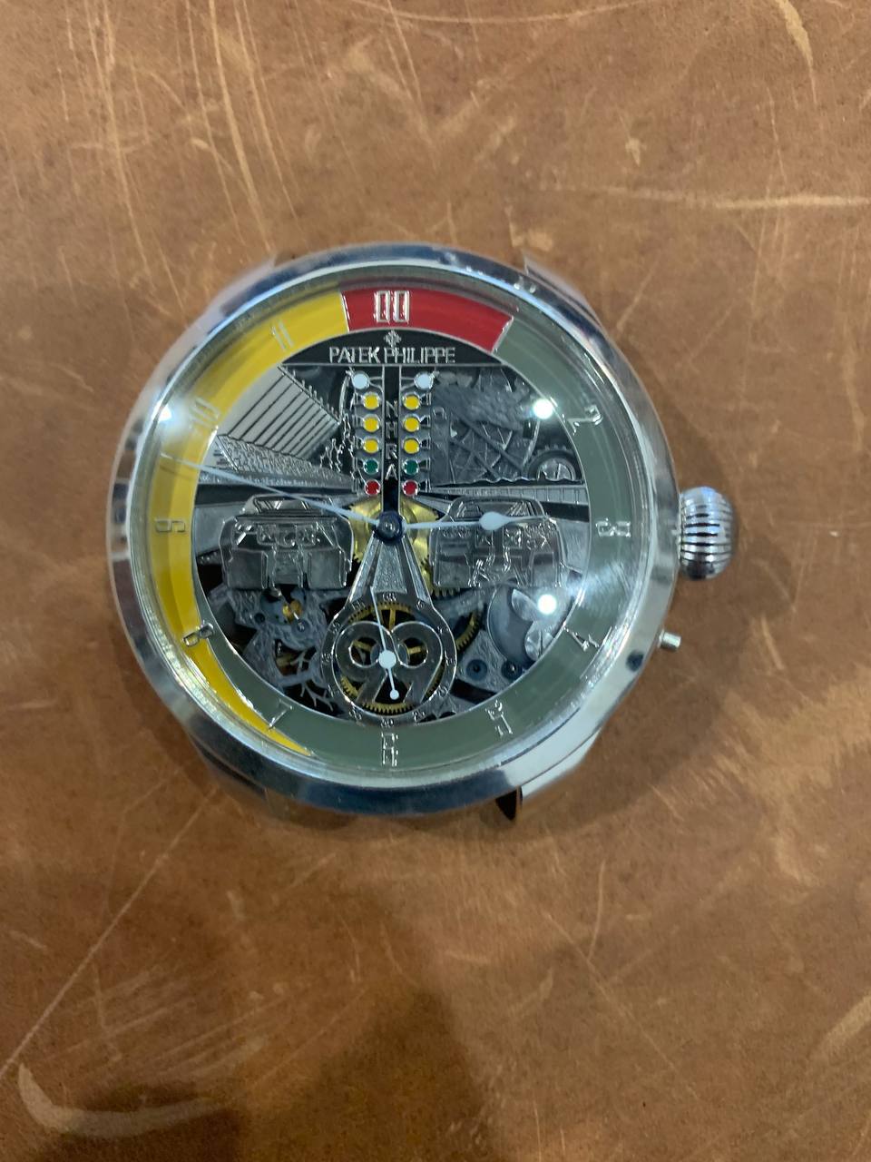 Mole marriage watch, Cars Drag Racing. Movement 1890 – Mole Watch Studio