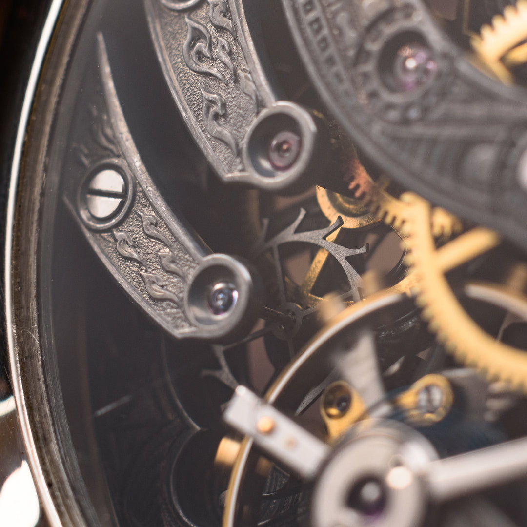 Mole marriage watch, Cars Drag Racing. Movement 1890 – Mole Watch Studio